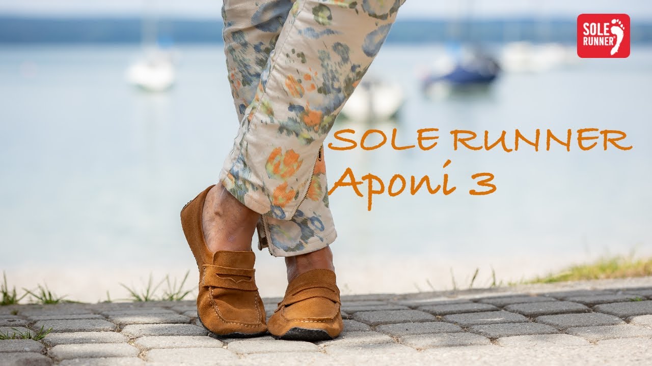 Product Description SOLE RUNNER Aponi 3 Mocassin - YouTube