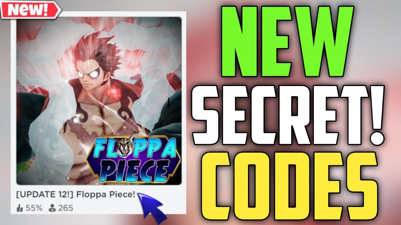 FLOPPA PIECE! New Codes 2023!! | ROBLOX *SECRET* CODES [UPDATE 12!] - YouTube