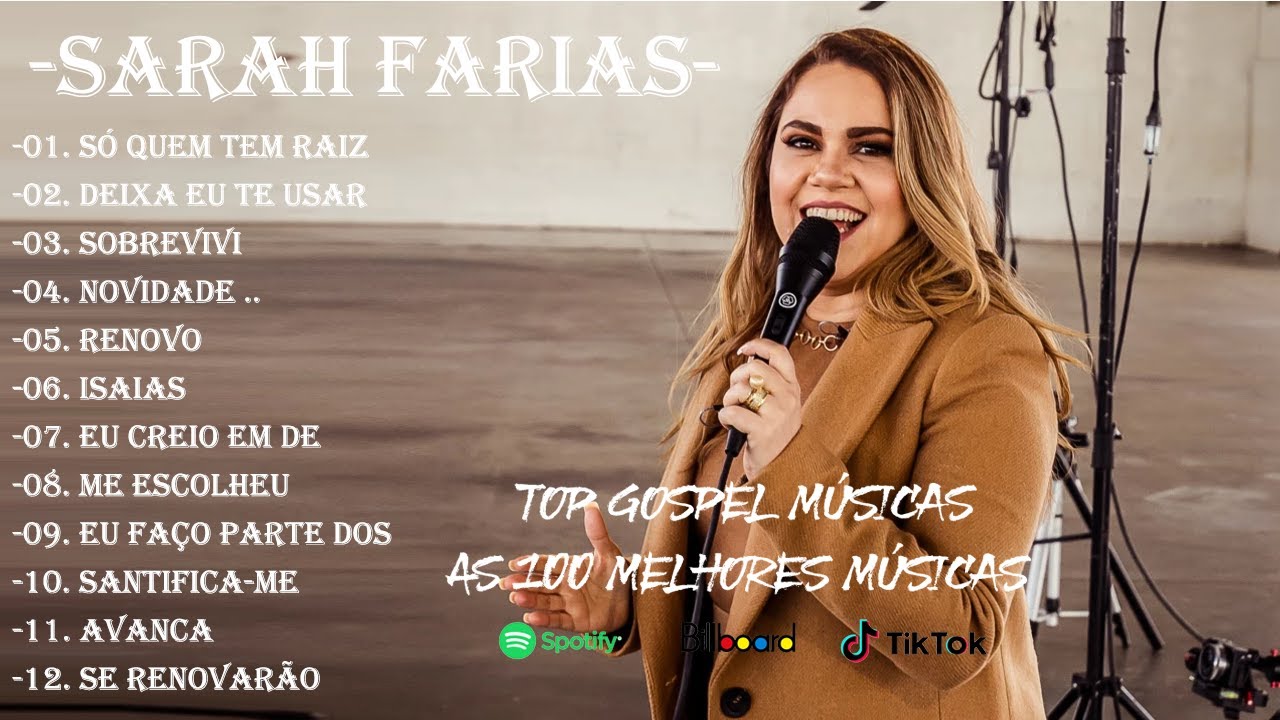 SARAH FARIAS | Os melhores hinos 2022 - YouTube