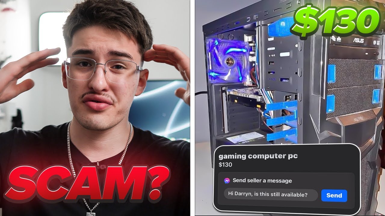 Weird Gaming PC Scam on Facebook Marketplace - YouTube