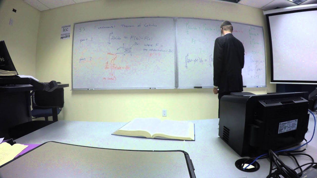 Day 14 Part 13 Lecture Calculus One GoPro Hero 4 Black Edition 4K - YouTube