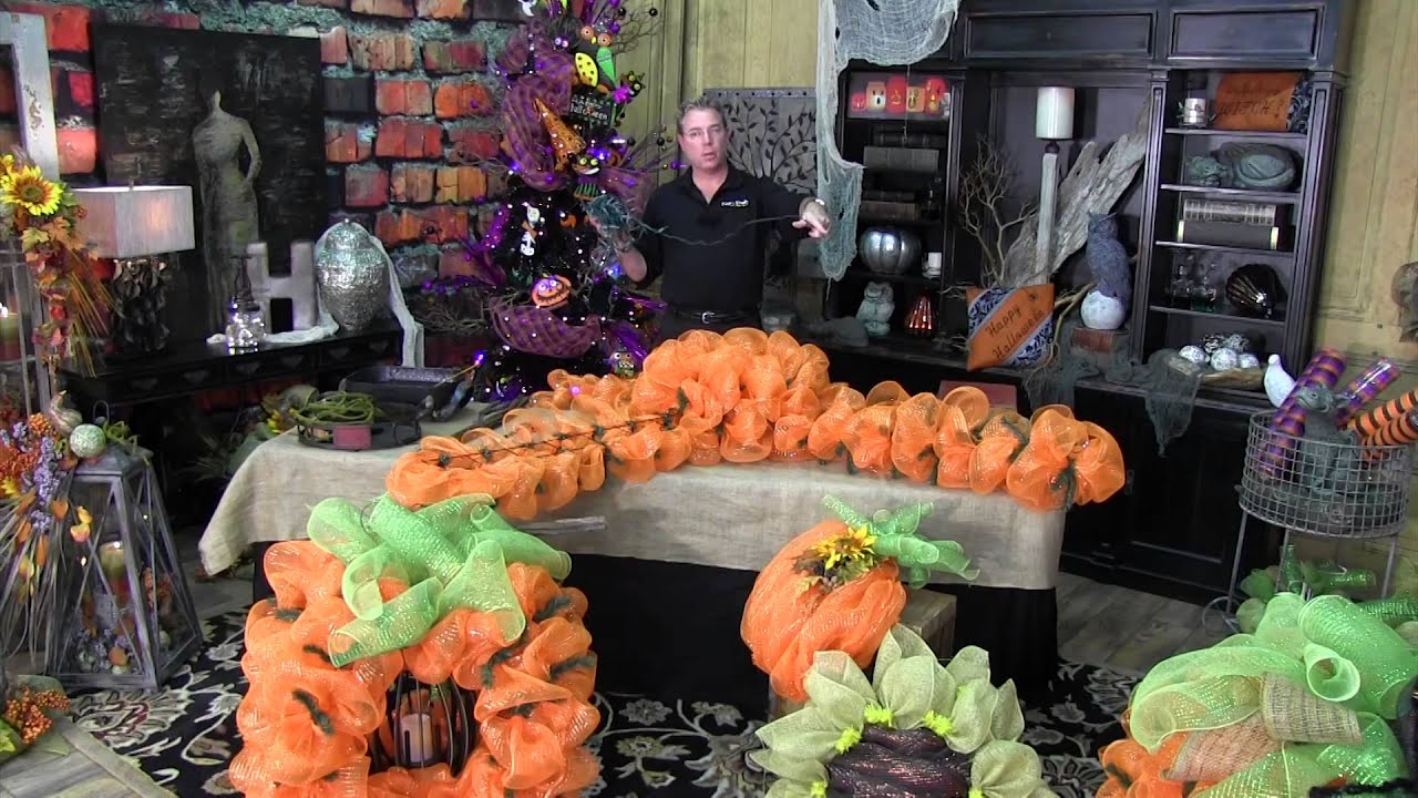 How To Make A Yard Pumpkin - Trees n Trends - Unique Home Decor - YouTube
