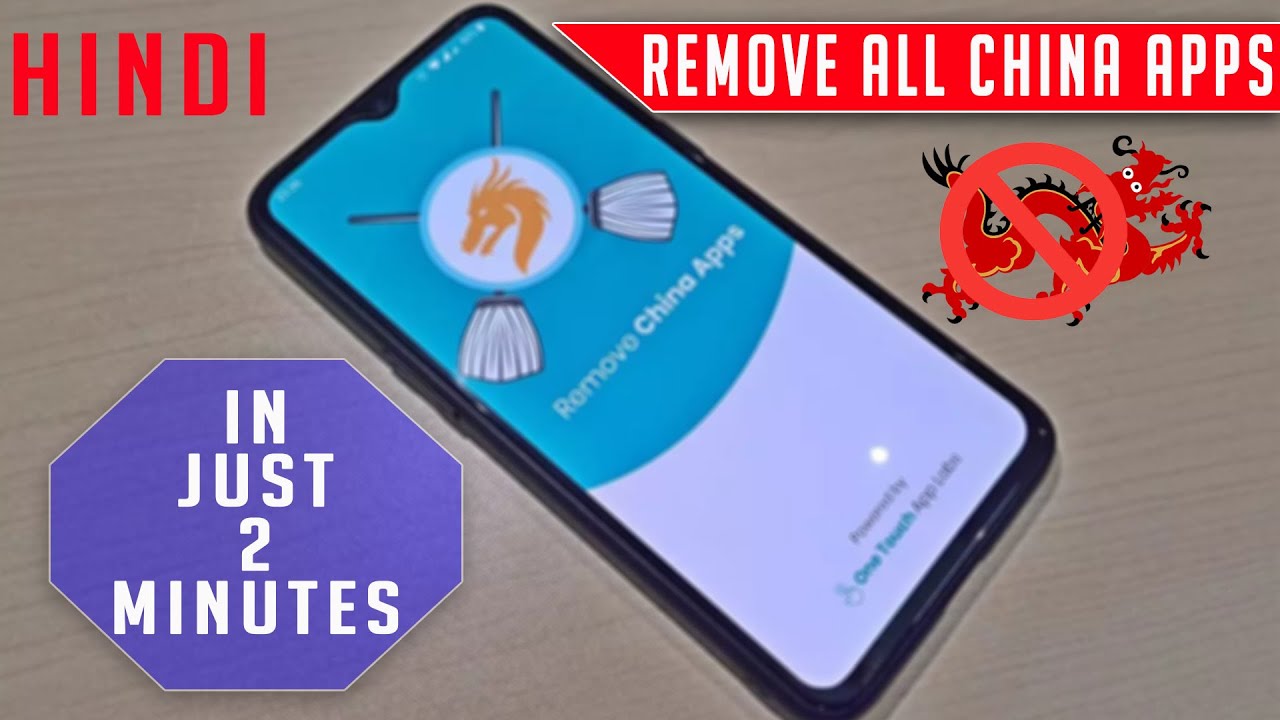 Learn in 2 Minutes | How To Remove China Apps With Remove China Apps ...