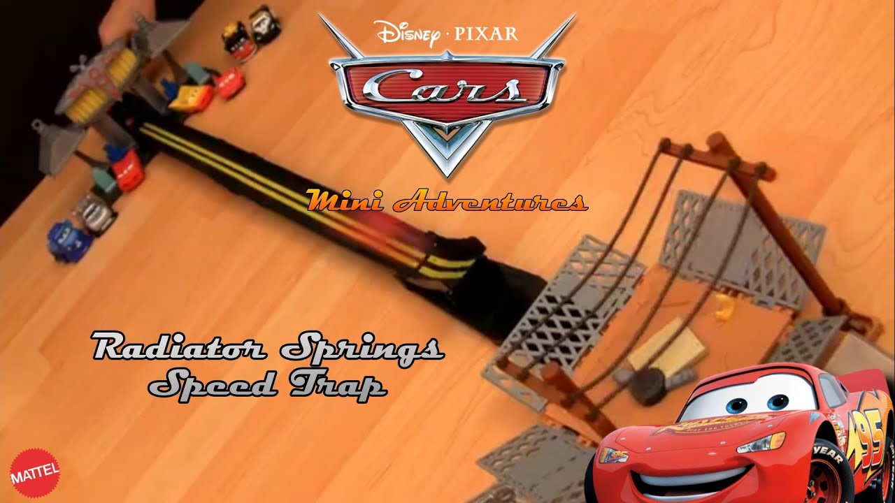 2008 Disney*Pixar's Cars Radiator Springs Speed Trap Track Set (Classic ...