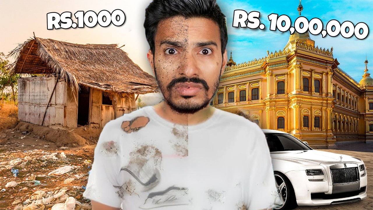 ₹1,000 vs ₹10 Lakh Vacation | The Ultimate Travel Challenge! - YouTube