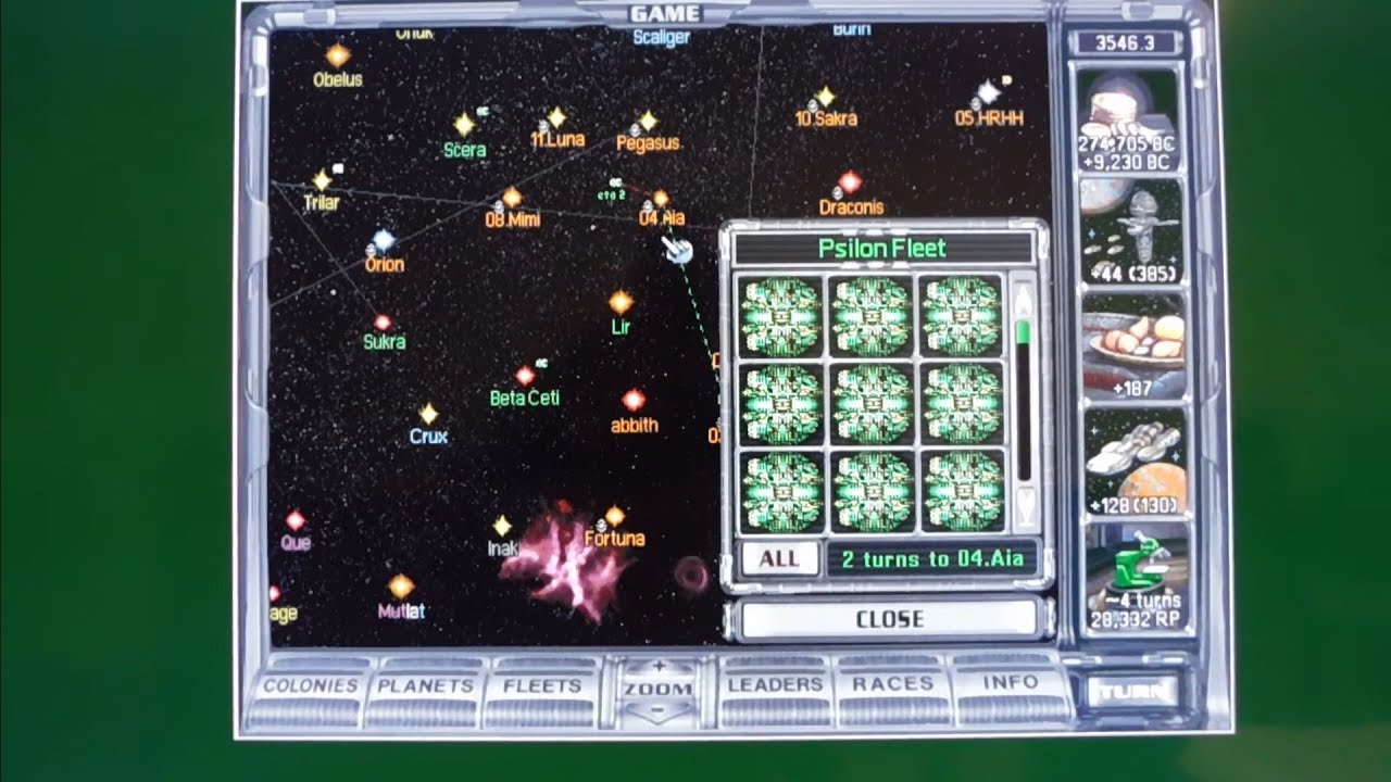 Master of Orion II (MOO2): Psilon Doom Stars Against Titans Gameplay 🎮🧙 ...