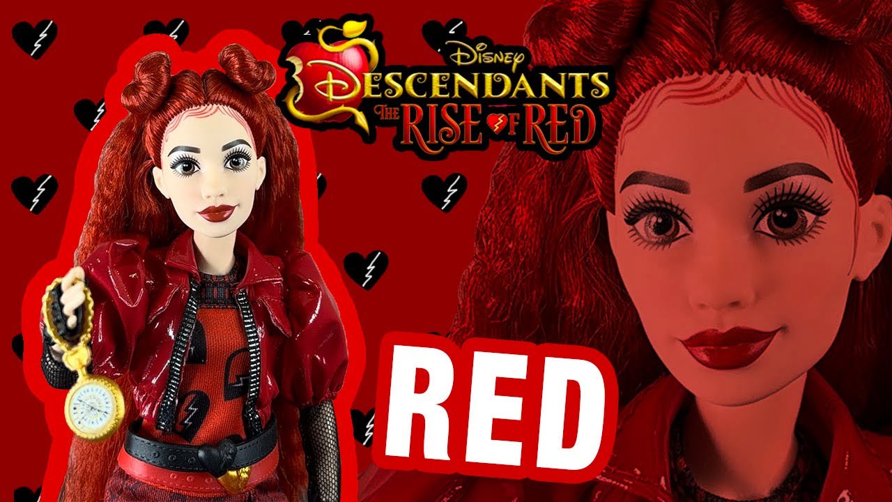 ¡AMO SU ROPA! 😍 | Muñeca Red de Descendientes: El Ascenso de Red ...