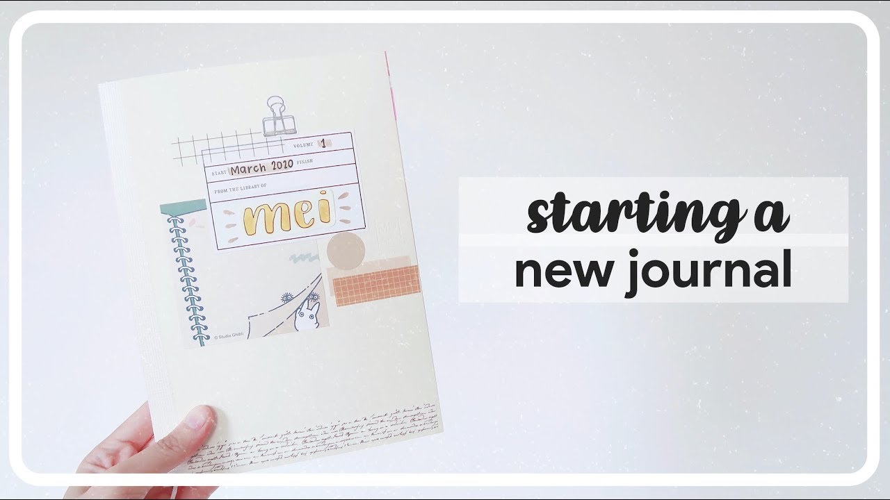 🌵 Starting a new journal - YouTube