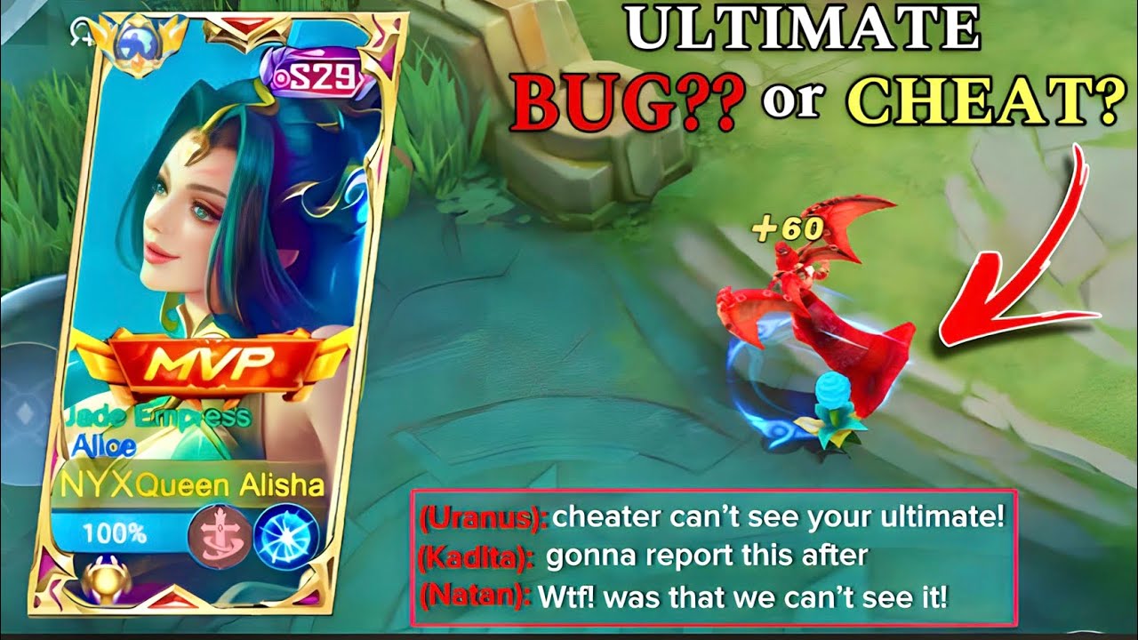 ALICE BUG INVISIBLE ULTIMATE | BUG OR CHEAT? | ENEMIES ALMOST REPORT ME ON THIS! 😭| MLBB - YouTube