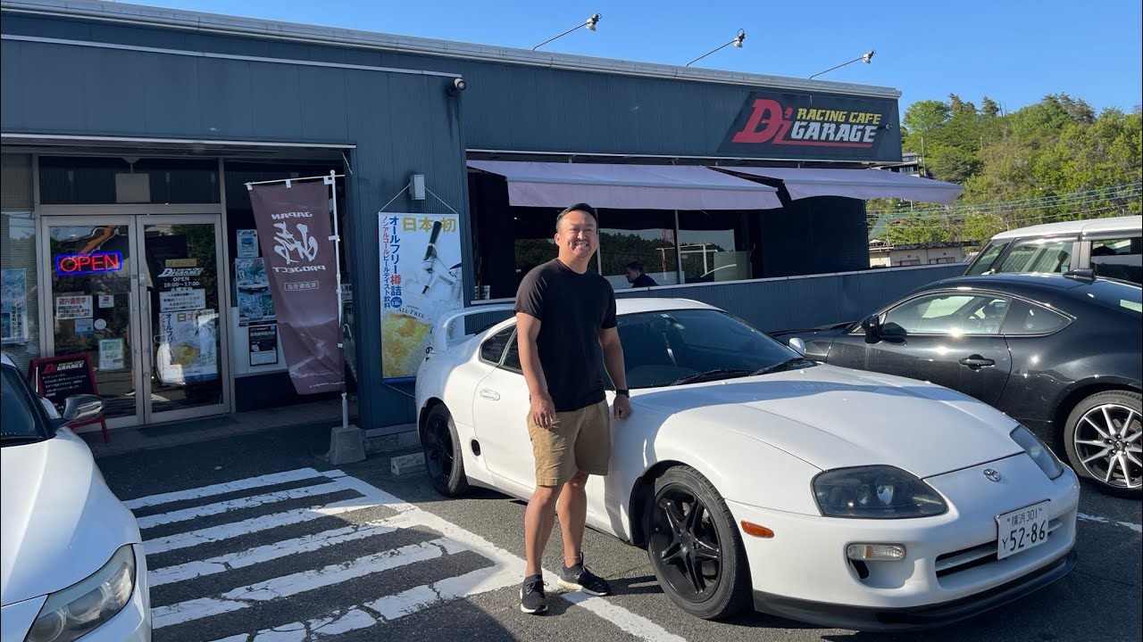 Initial D inspired cafe and film location on Mount Haruna - YouTube