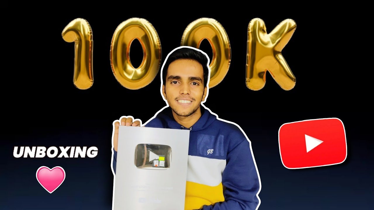 100K Special 💯 / Our Silver Play Button Unboxing 🔥 / Thank You Everyone ...