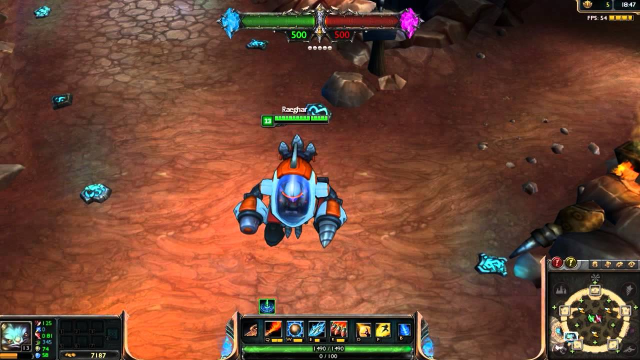 Super Galaxy Rumble - Skin Spotlight - Rumble Super Galáctico - League ...