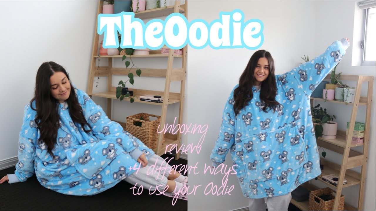 The Oodie unboxing + 4 different ways to use your Oodie! - YouTube