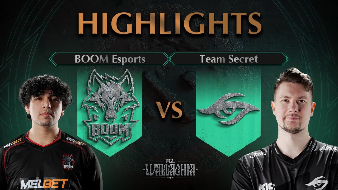 BOOM Esports vs Team Secret - HIGHLIGHTS - PGL Wallachia S1 l DOTA2 ...