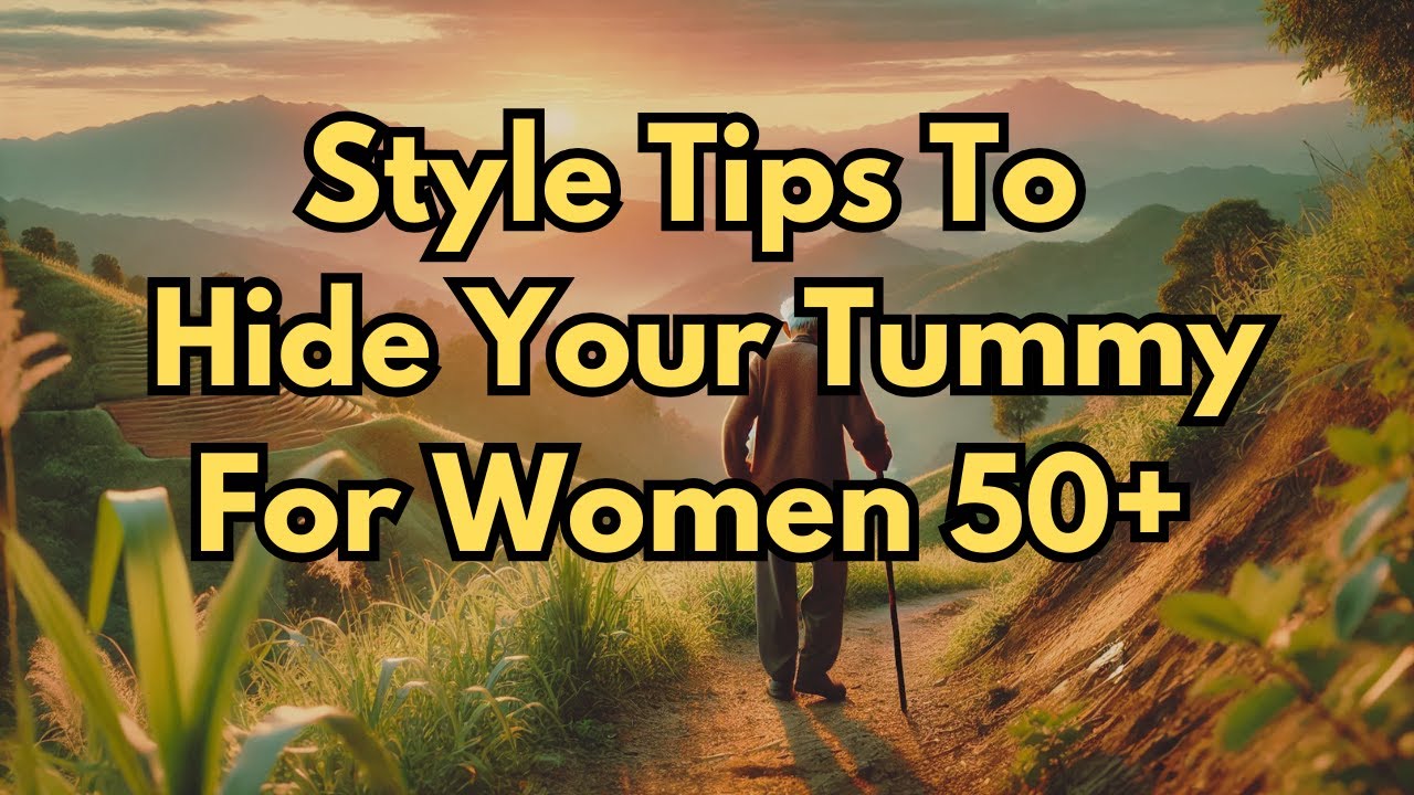Style Tips to Hide Your Tummy for Women Over 50 - YouTube