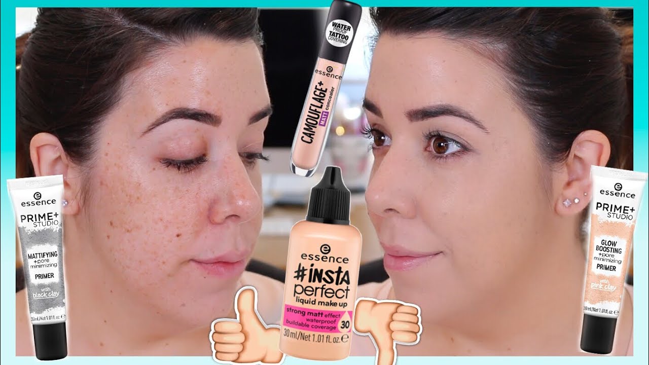 NUEVA BASE DE ESSENCE #INSTA PERFECT | ¿MATE? ¿FULL COVER? #ad - YouTube