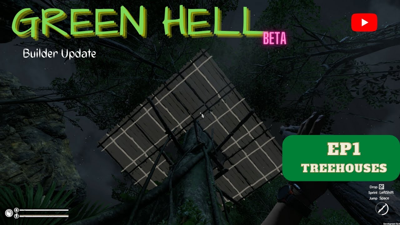 Green Hell - Builder Update - Beta - Treehouses - Ep1 - YouTube