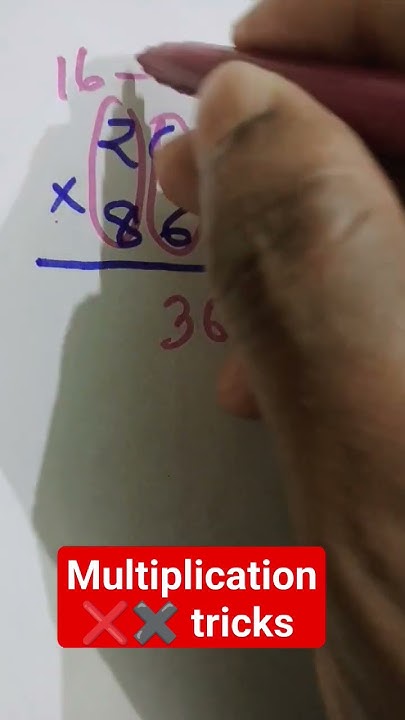 Multiplication easy tricks #viralvideo #mathshorts #mathstricks #maths #multiplication # ...