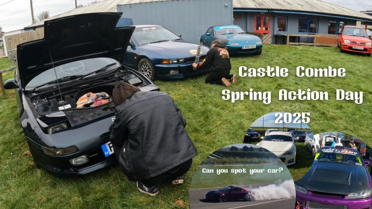 Castle Combe Spring Action Day 2025 | show walkthrough - YouTube