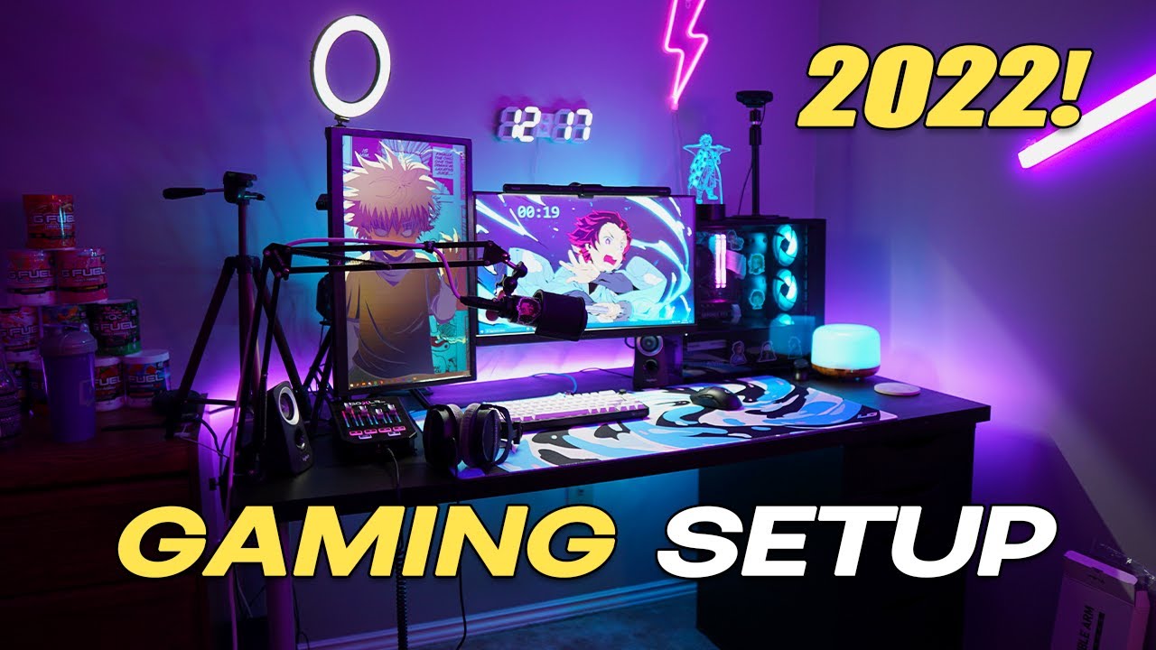 My Dream setup INSANE 2022 Gaming Setup Tour! - YouTube