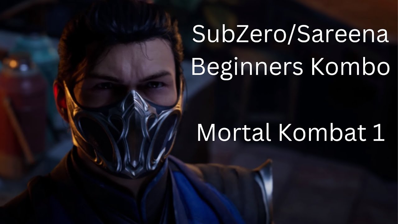 Sub-Zero and Sareena Kombo for BEGINNERS - MORTAL KOMBAT 1 GAMEPLAY ...