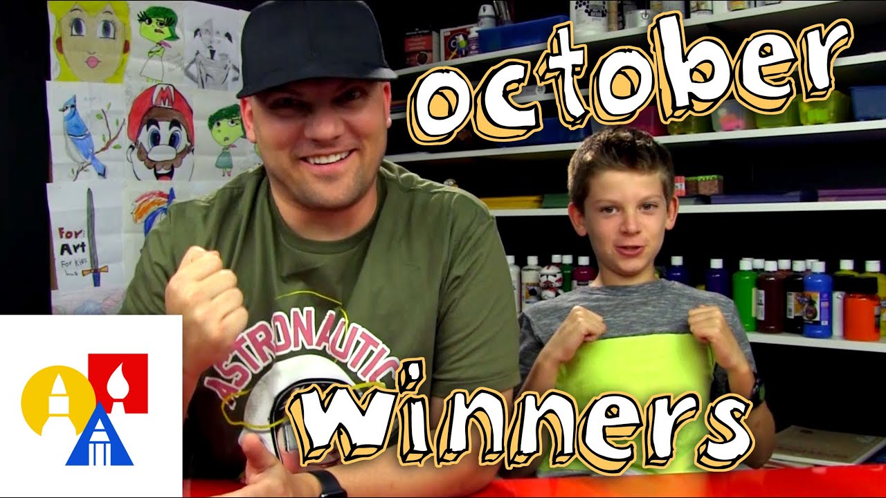 October Art Contest Winners + SYA - YouTube