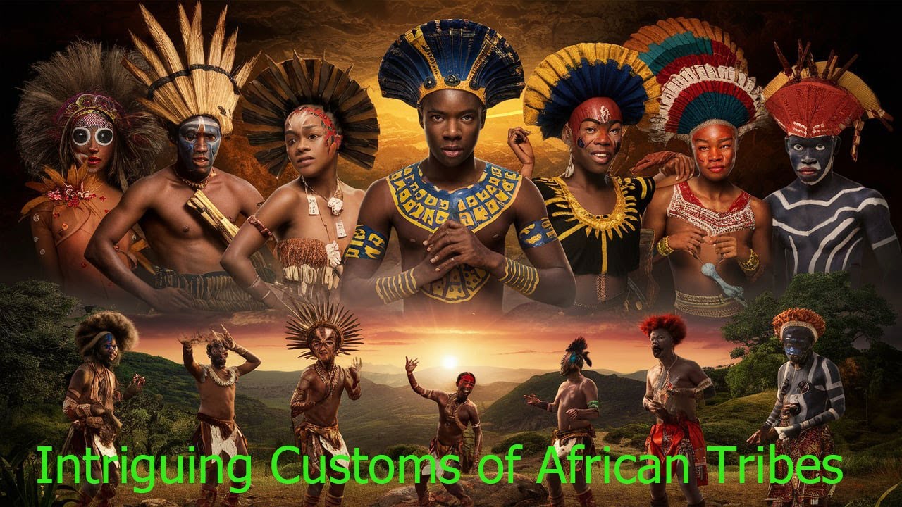Intriguing Customs of African Tribes - YouTube