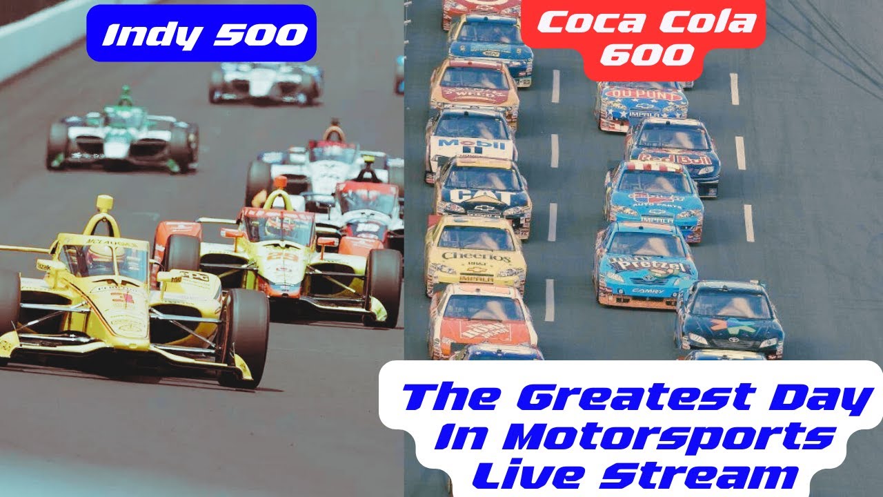 🔴[LIVE] Indianapolis 500/Coca Cola 600 Live Stream - YouTube