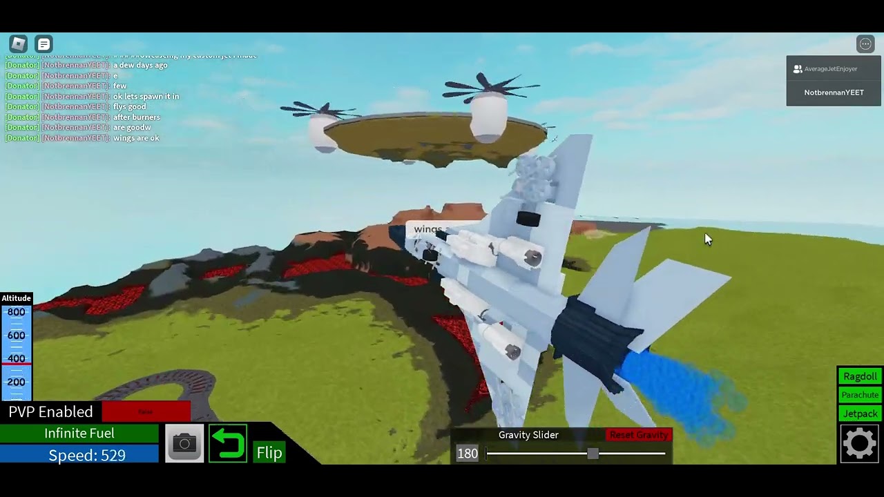 {Roblox Plane Crazy} custom jet showcase - YouTube