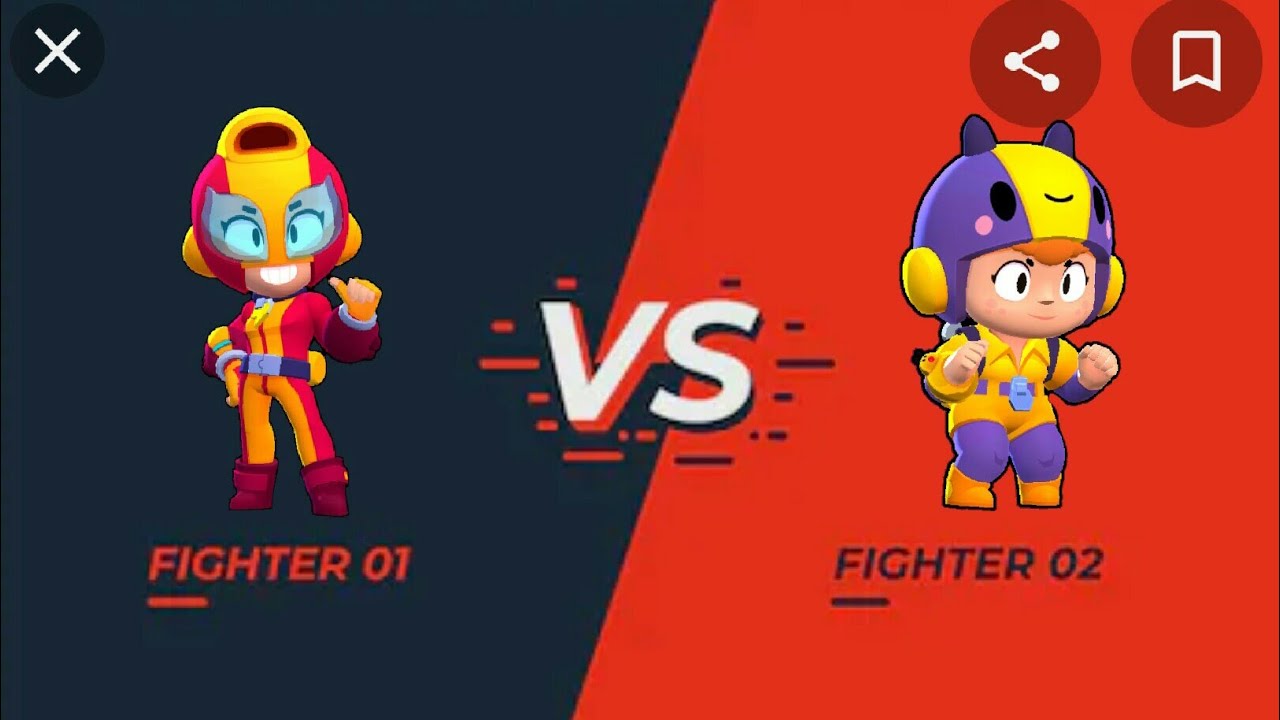 Max vs Bea brawl stars ქართულად - YouTube