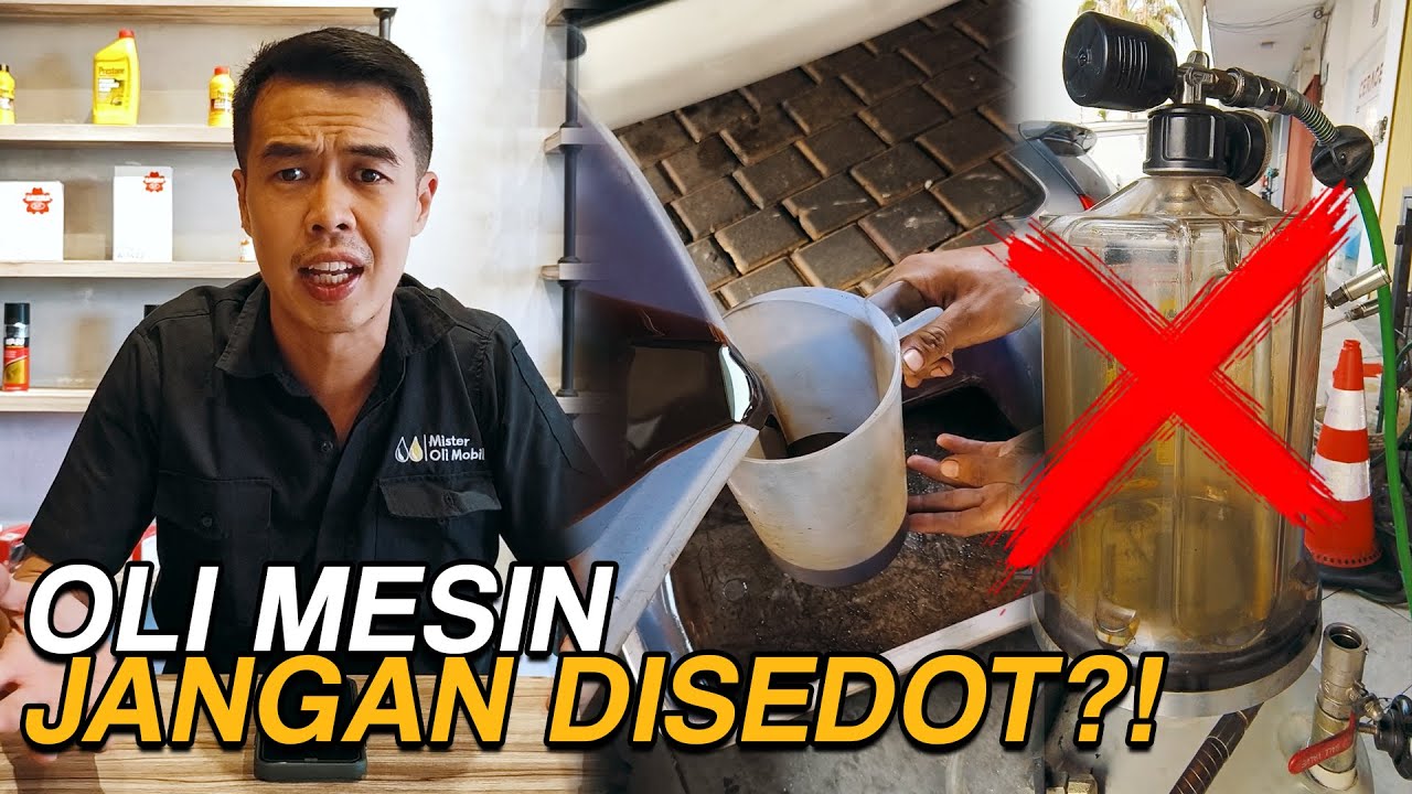 SELAMA INI KAMU GA GANTI OLI, TAPI MALAH MENCAMPUR OLI LAMA DAN BARU?! - Mister Oli Mobil - YouTube
