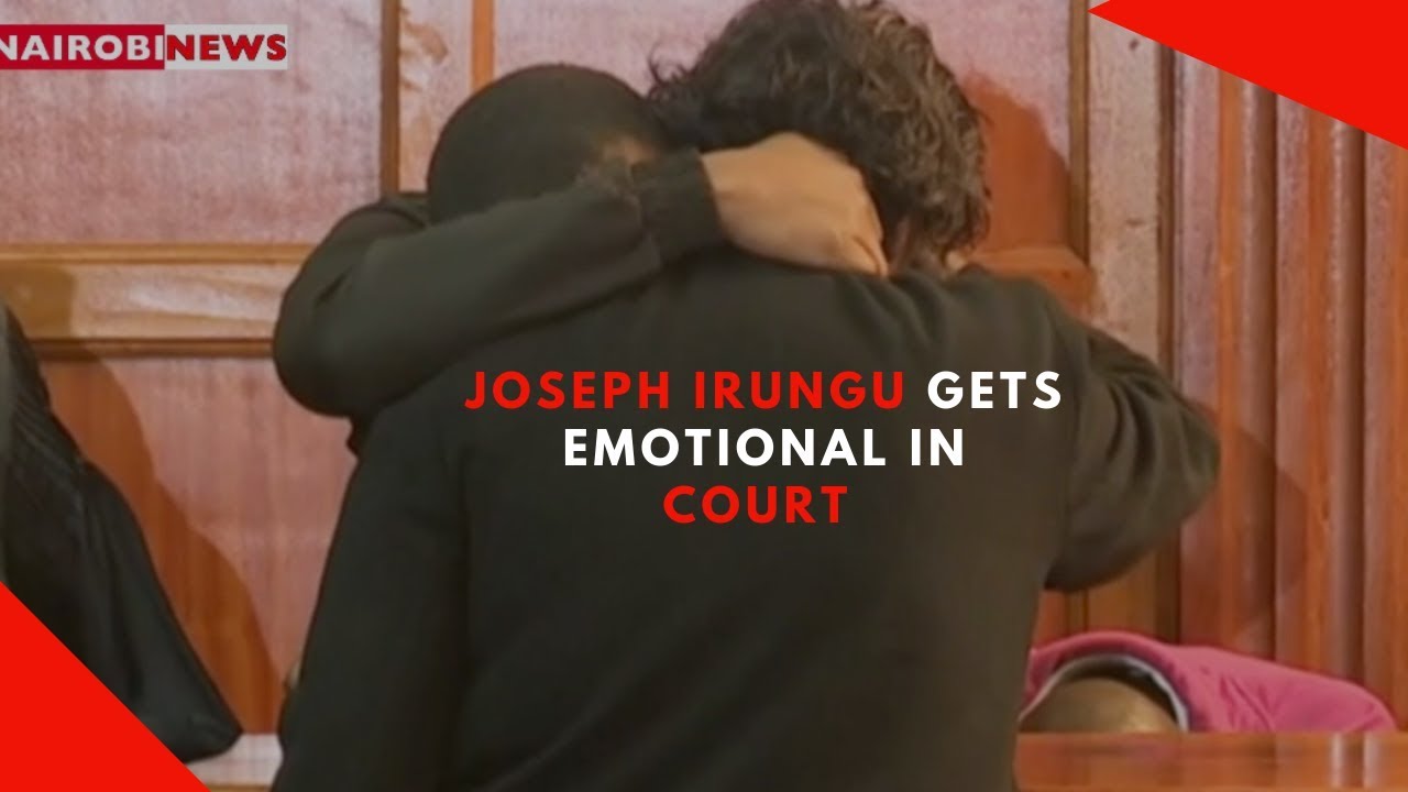 Joseph Irungu "Jowie" gets emotional in court - YouTube