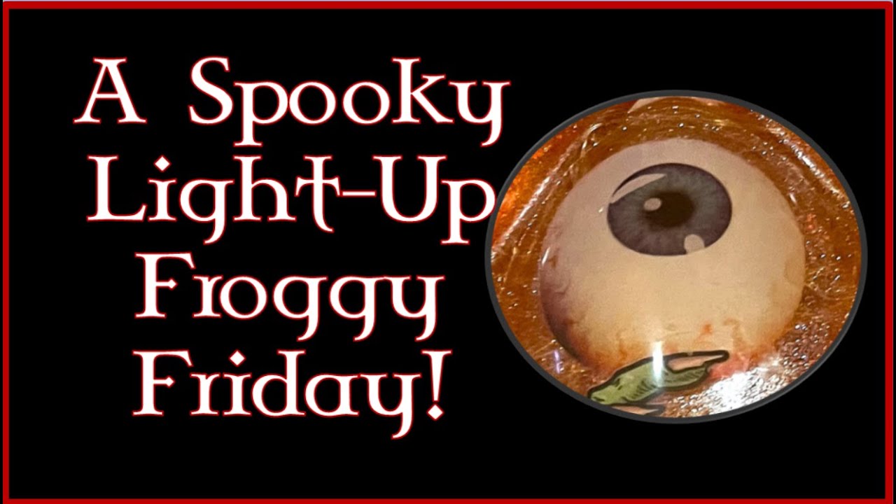 #81 Spooky Lighted Frog - A Froggy Friday Collaboration - YouTube