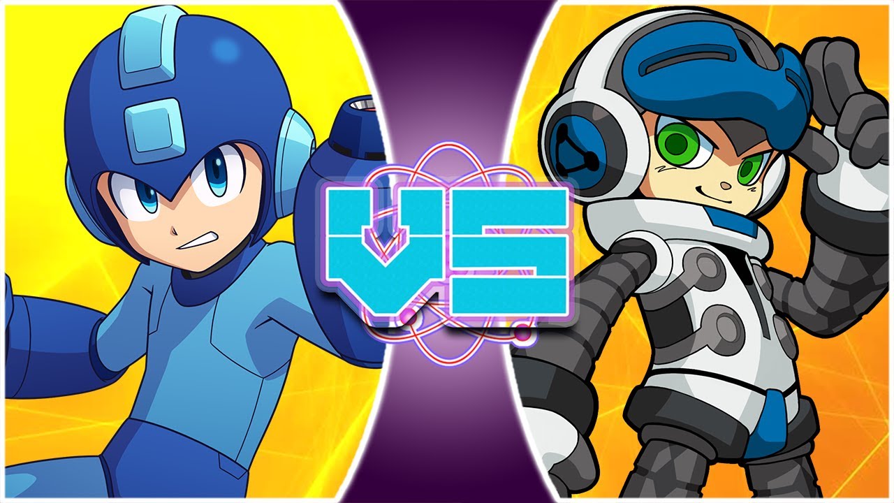MEGA MAN vs BECK! (Mega Man vs Mighty No. 9) | REWIND RUMBLE! - YouTube