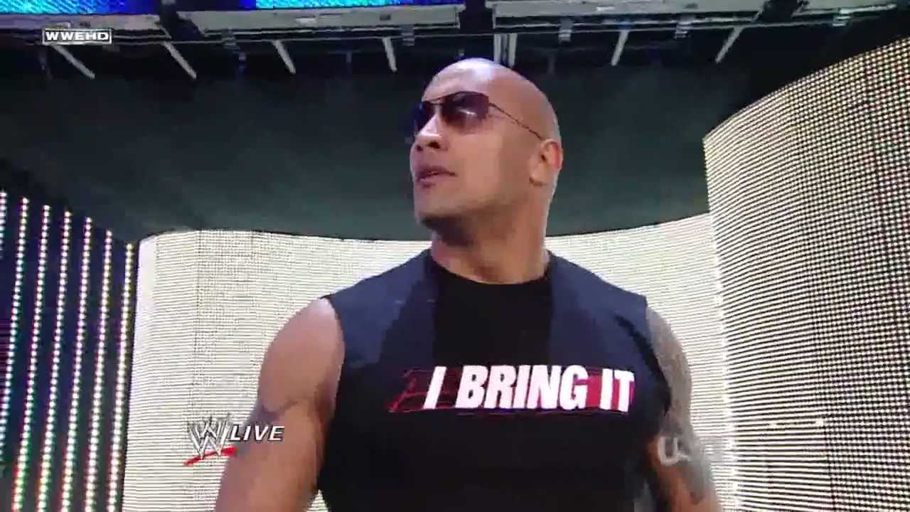 The Rock returns to WWE Raw 14/2/11 - YouTube