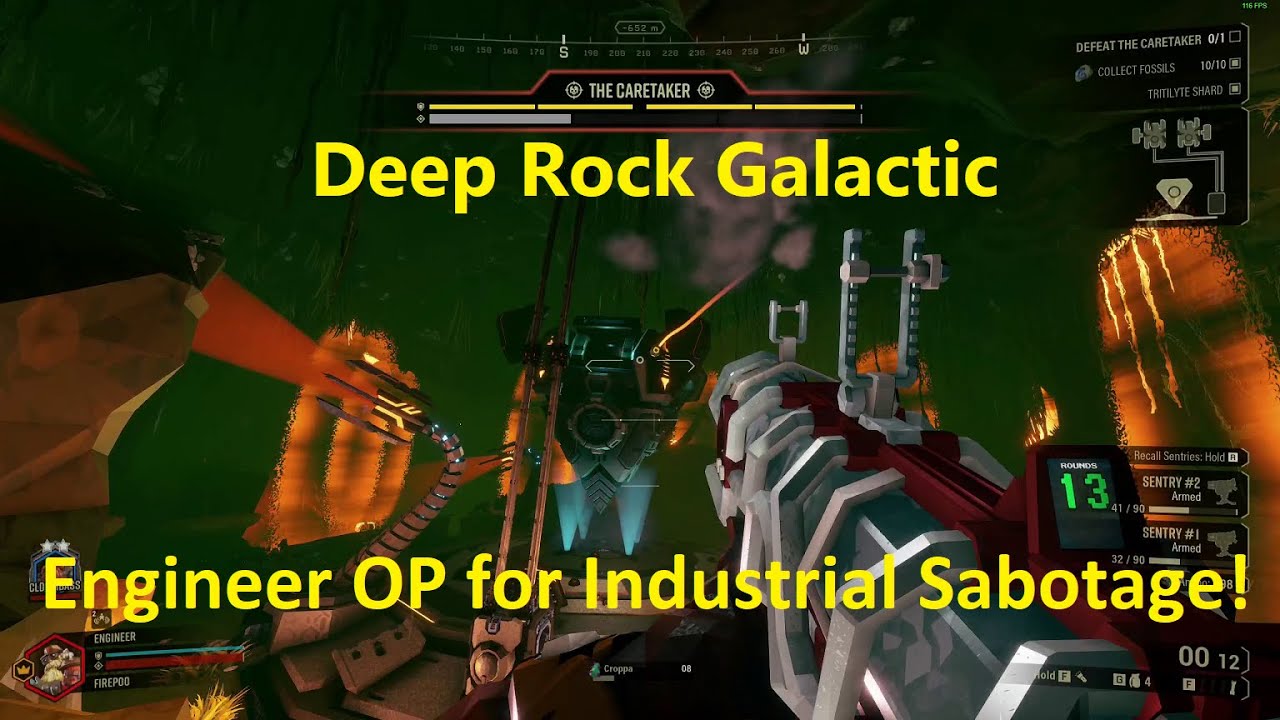 Deep Rock Galactic - Industrial Sabotage in Freak End (Fungus Bogs ...