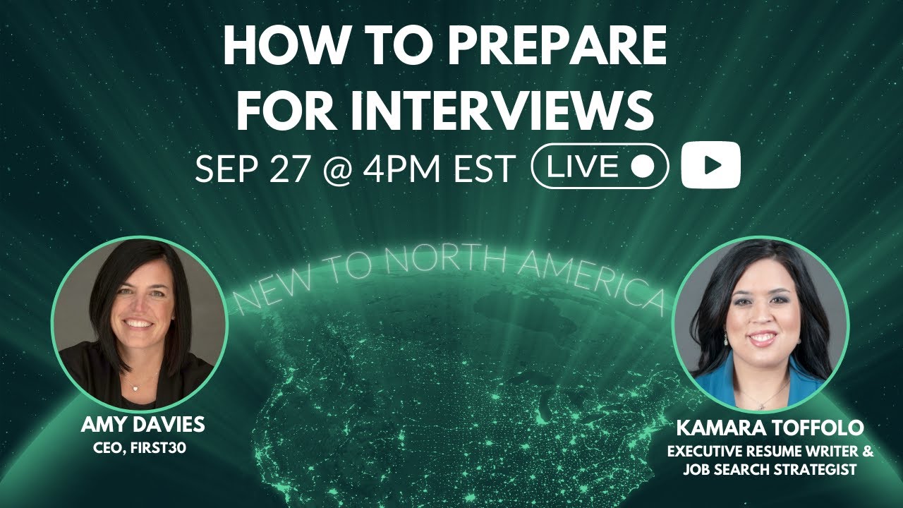 HOW TO PREPARE FOR JOB INTERVIEWS WITH EMPLOYERS IN CANADA AND USA ...
