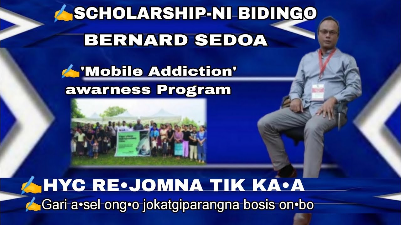 Scholarship-ni bidingo Bernard sedoa|HYC re•jomna tik ka•a|#achikkurang ...
