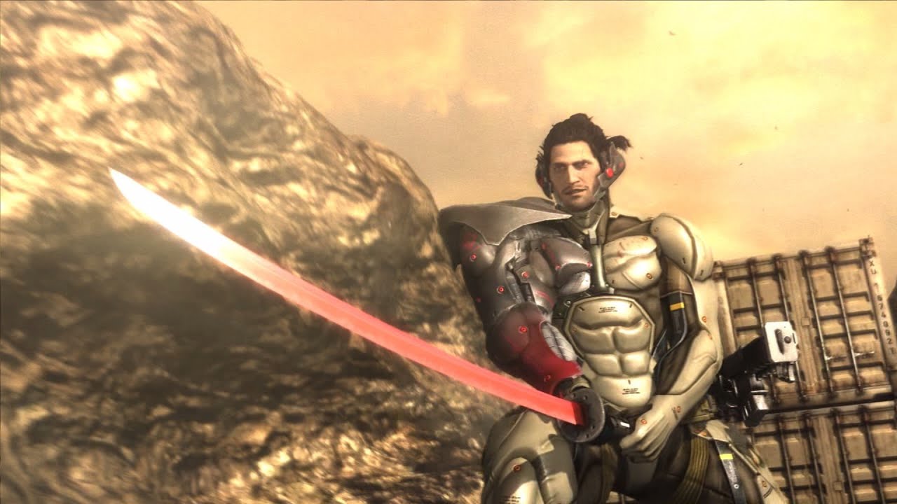 Raiden vs Jetstream Sam.No damage.METAL GEAR RISING:REVENGEANCE - YouTube