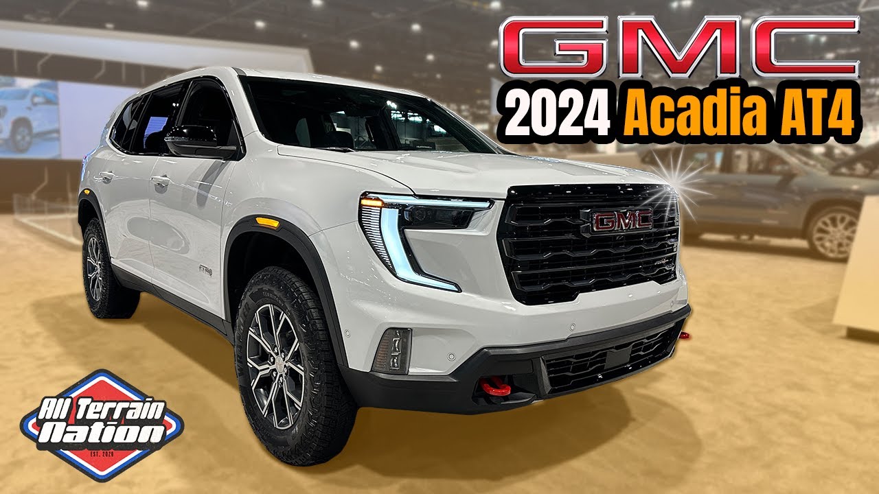 2024 GMC ACADIA AT4 - Off Road skills with a 3rd row - YouTube
