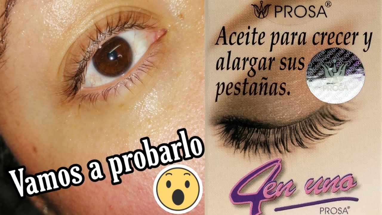 Aceite para crecer y alargar las pestañas de PROSA ||CindyLu Ramos ...