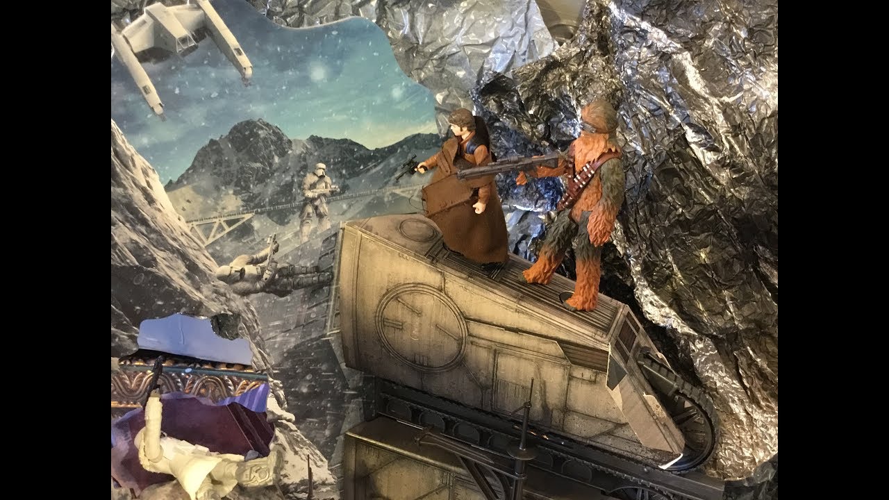 SOLO A STAR WARS STORY VANDOR 1 TRAIN HEIST DIORAMA SET - YouTube