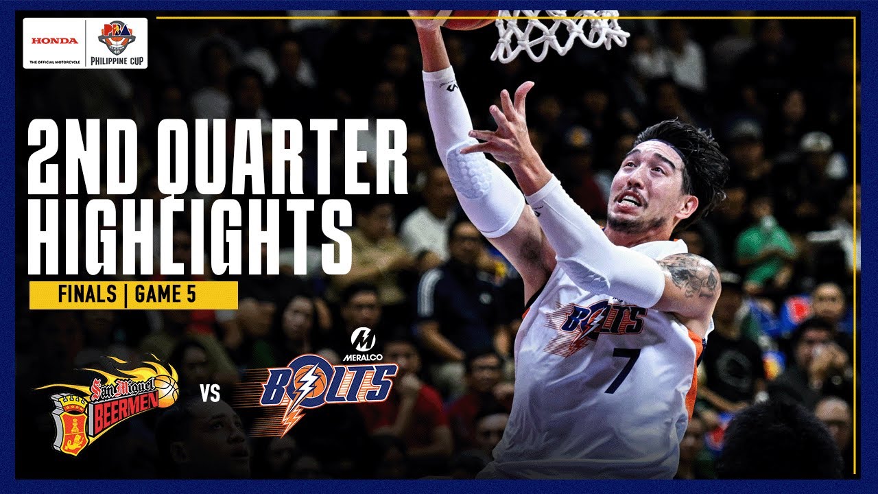 San Miguel vs Meralco | GAME 5 2ND QUARTER HIGHLIGHTS | PBA SEASON 48 ...