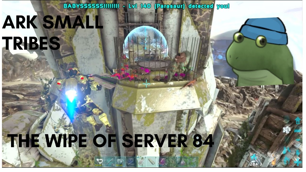 The Wipe Of Server 84 | Ark Small Tribes | Mana Dash and More | - YouTube