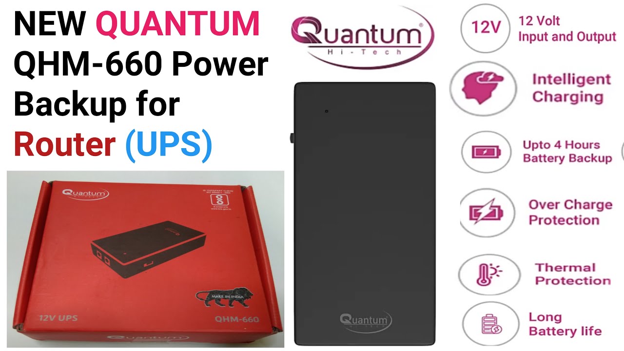 Quantum Router MINI UPS Unboxing with DEMO - YouTube