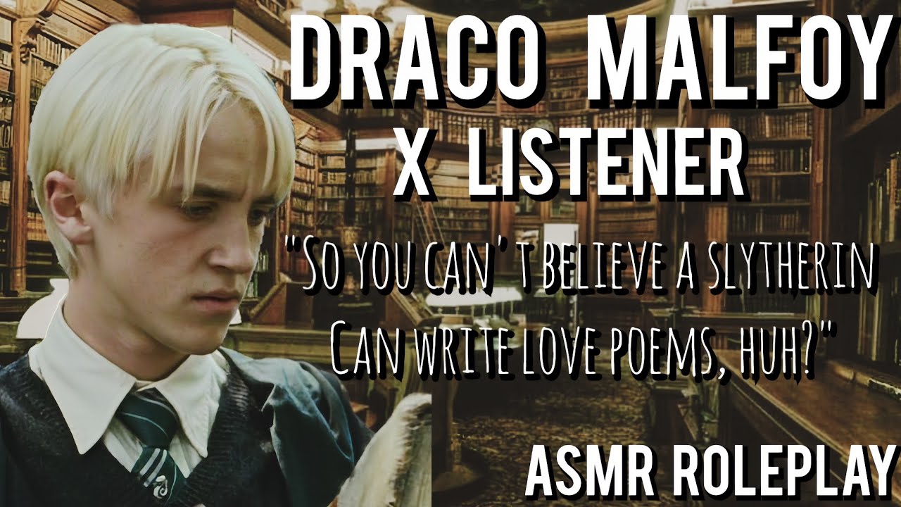 Draco Malfoy Owl Love Letters ASMR Roleplay (Draco Malfoy X Listener ...