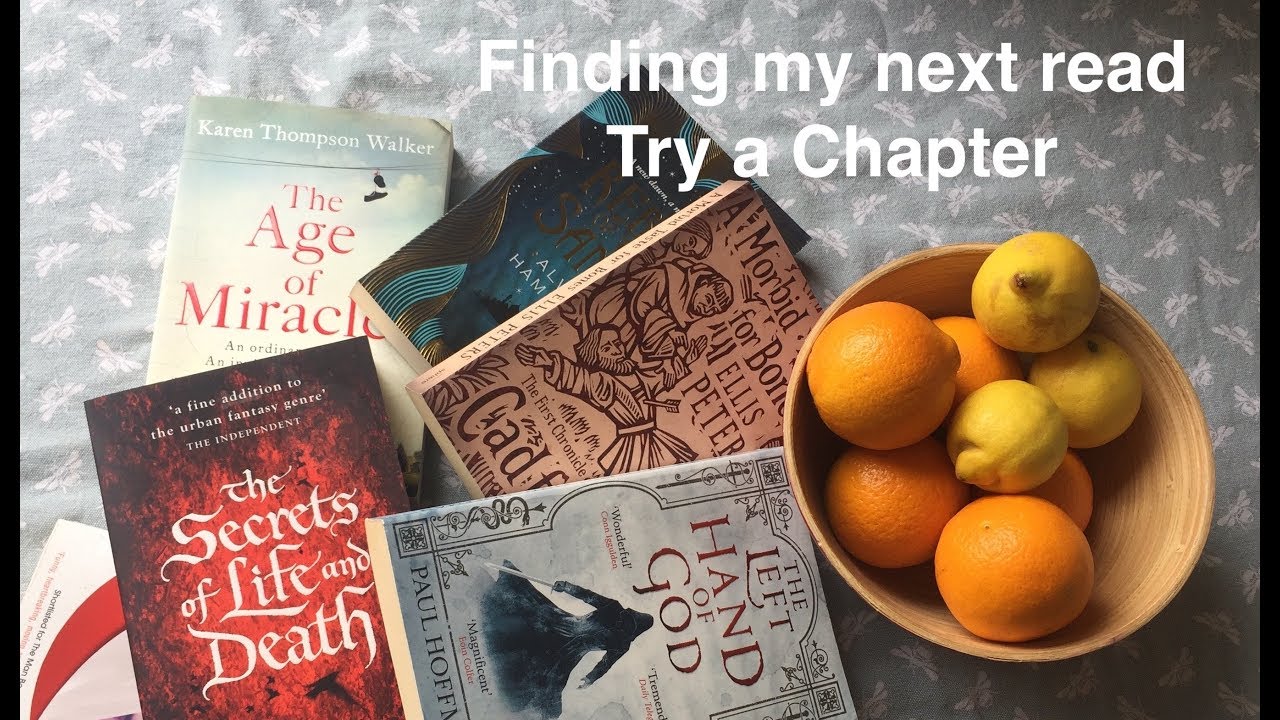 Finding my next read... Try a chapter - YouTube