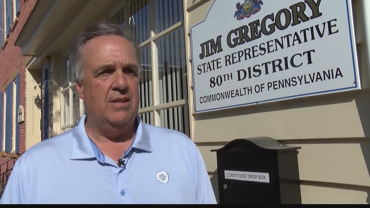Jim Gregory announces third term campaign - YouTube