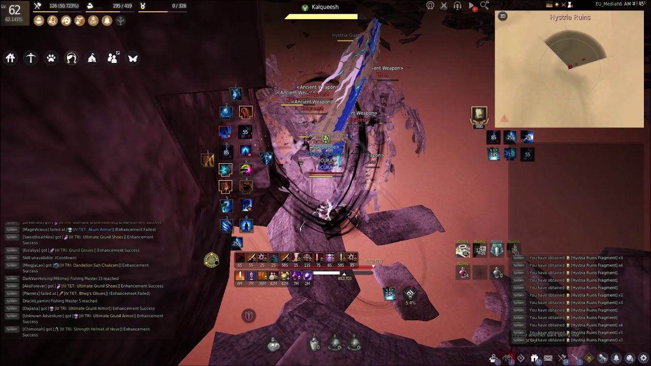 273 AP Mystic Hystria 7 Elten Rotation ~4800 trash per hour - YouTube