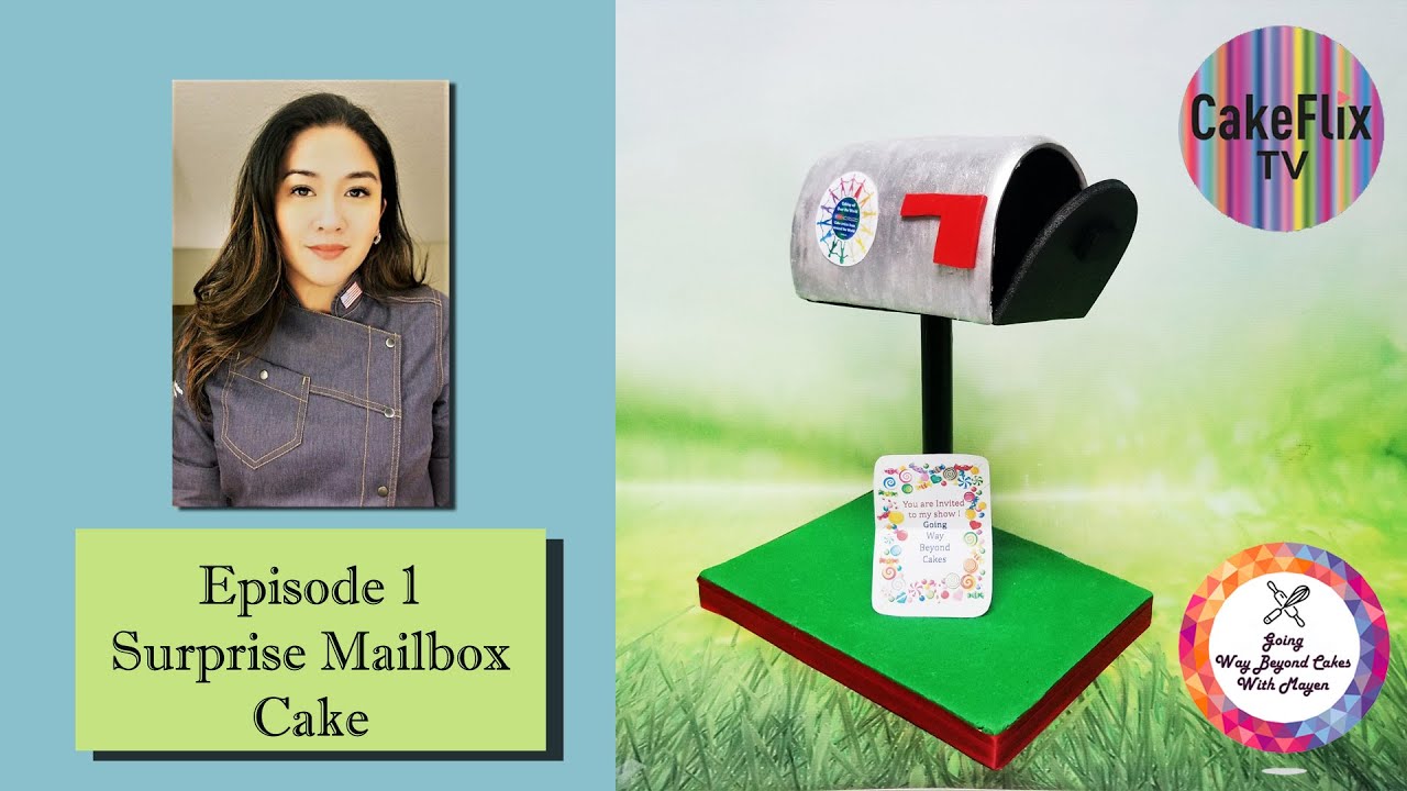 Surprise Mailbox Cake with Mayen - YouTube